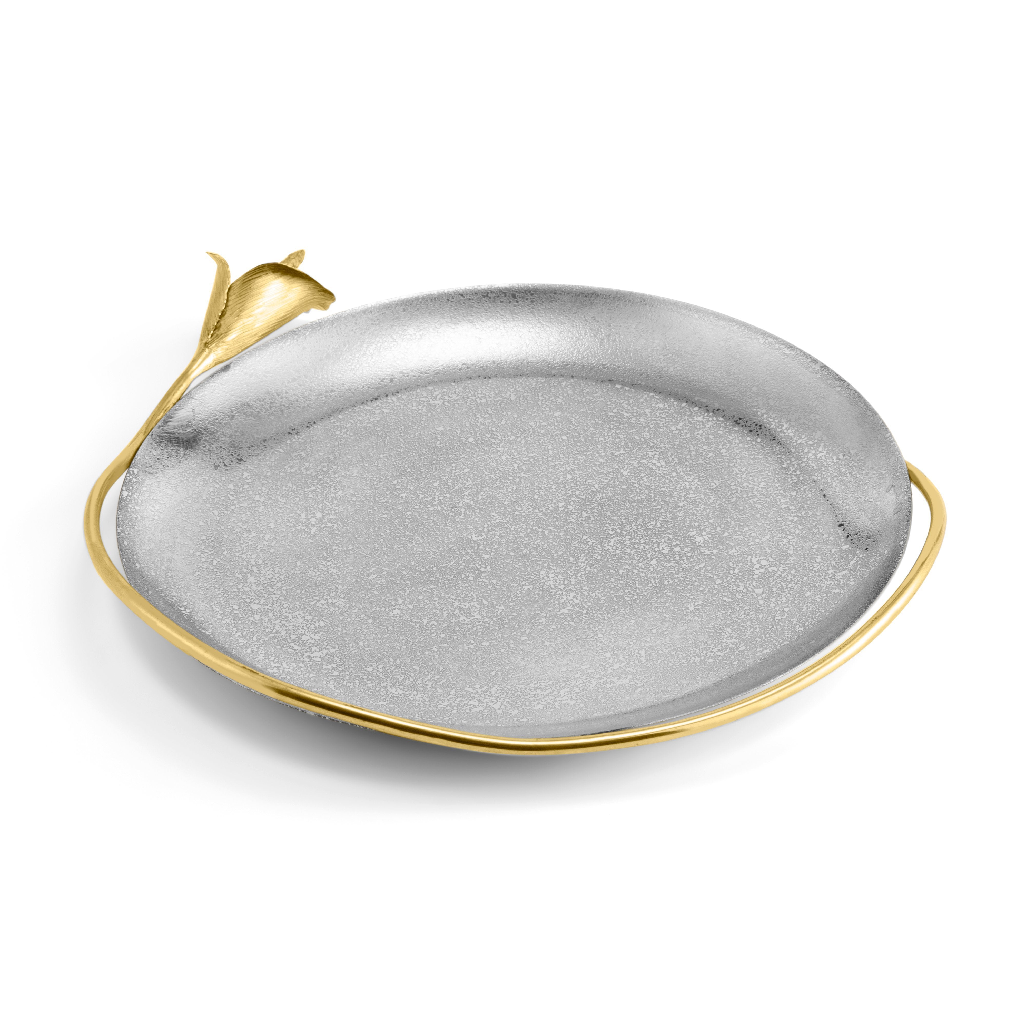 Calla Lily Round Plate – Michael Aram