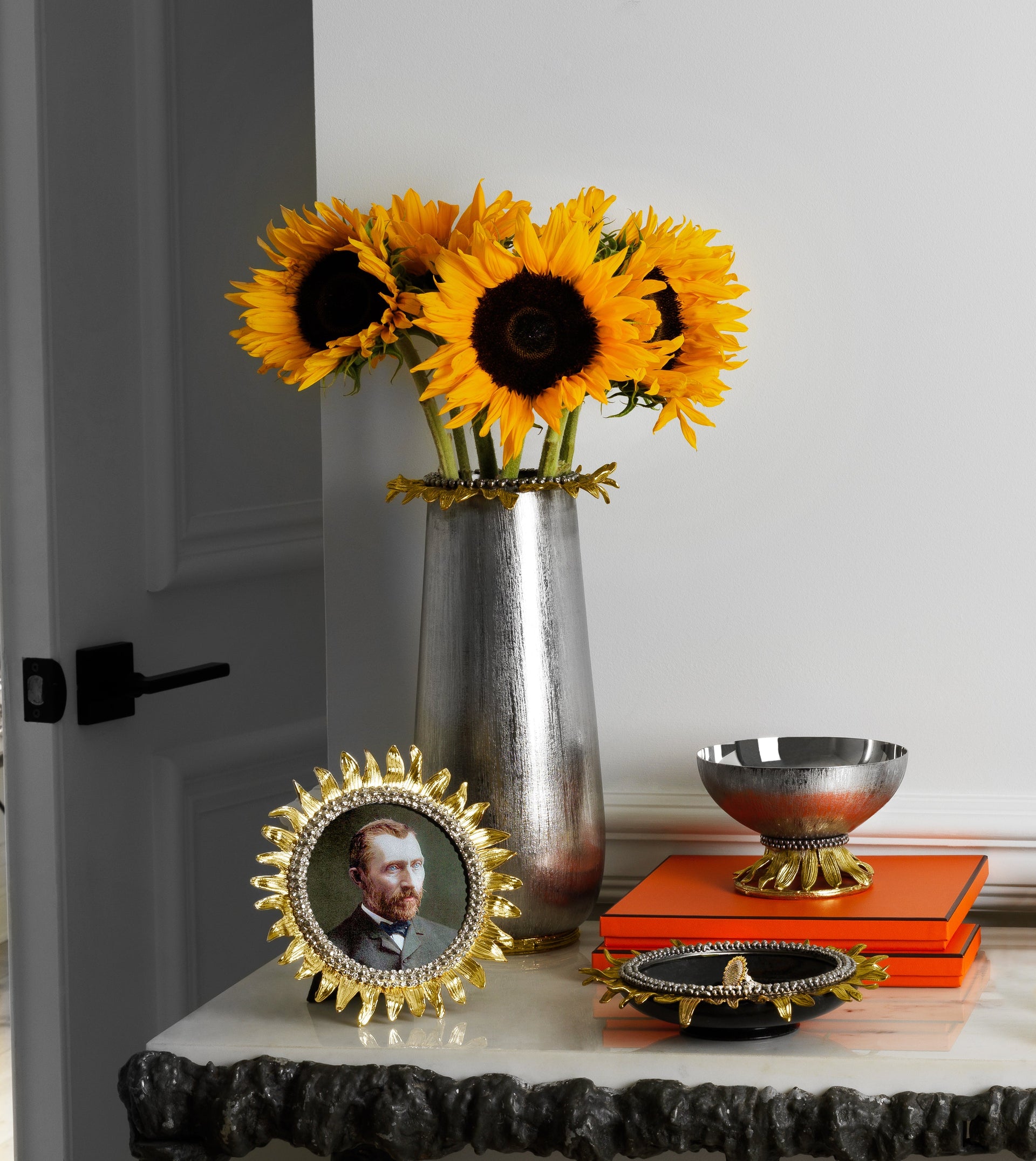 Sunflower Large Vase – Michael Aram