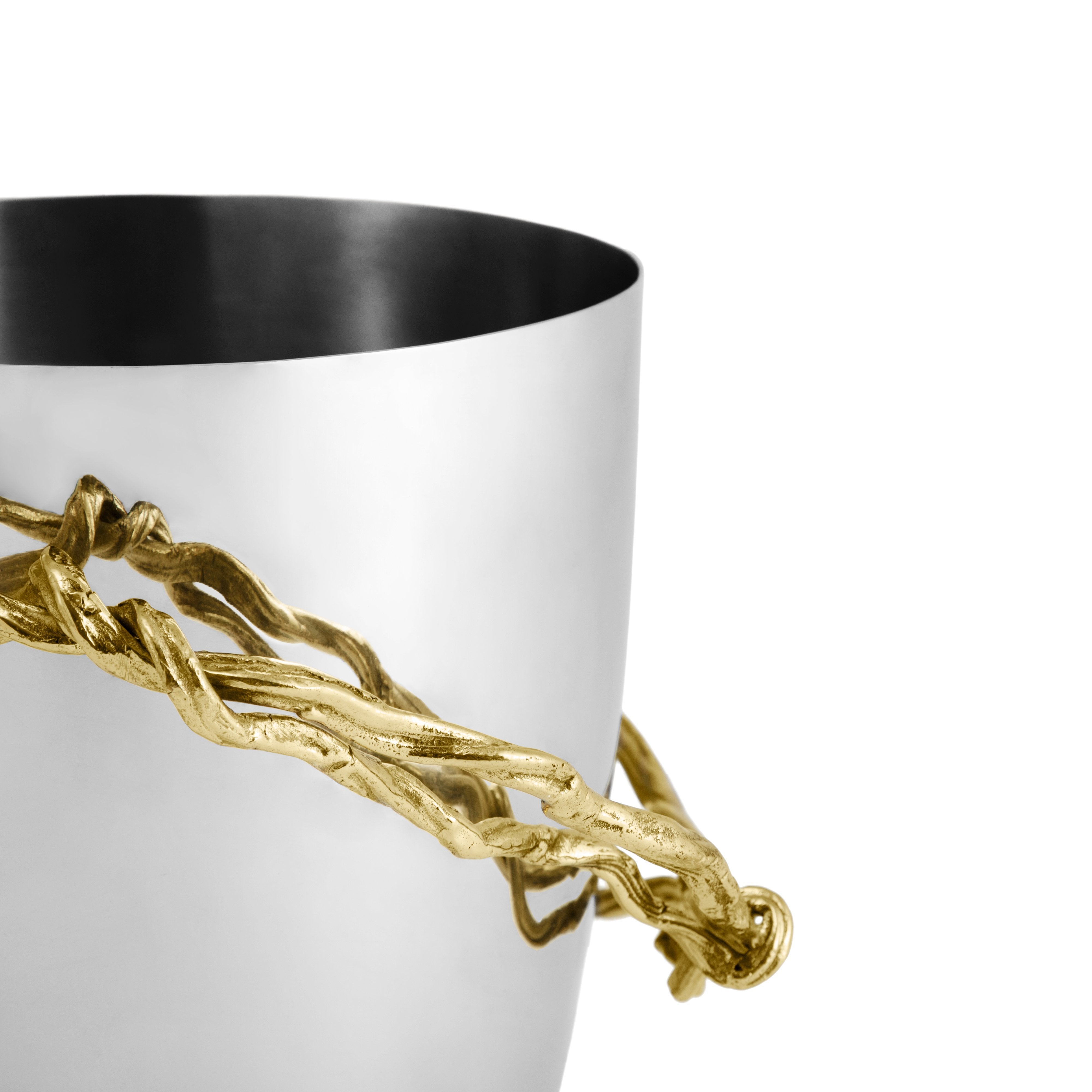 Wisteria Gold Champagne Bucket – Michael Aram